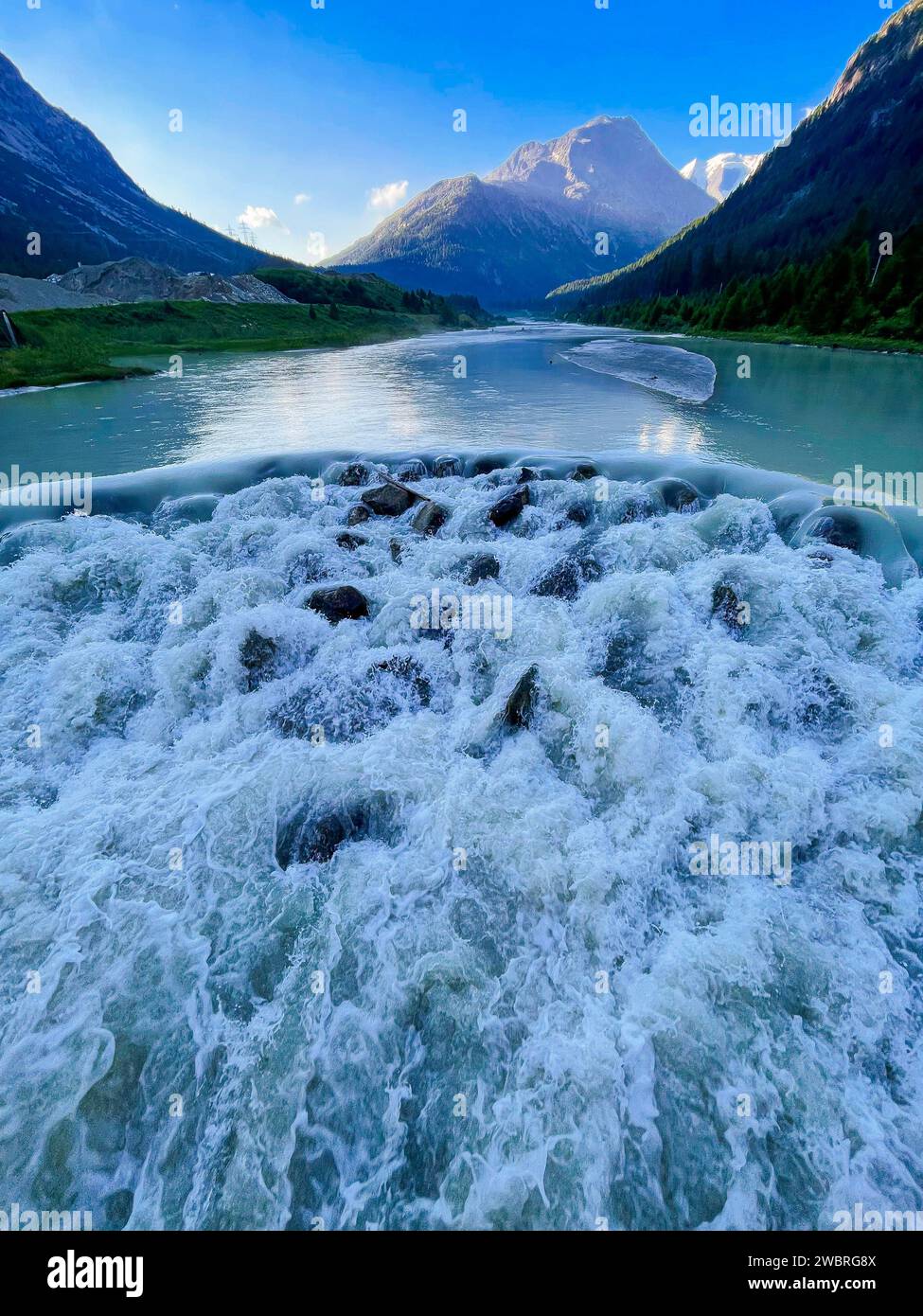 Meltwater flow alps hi-res stock photography and images - Alamy