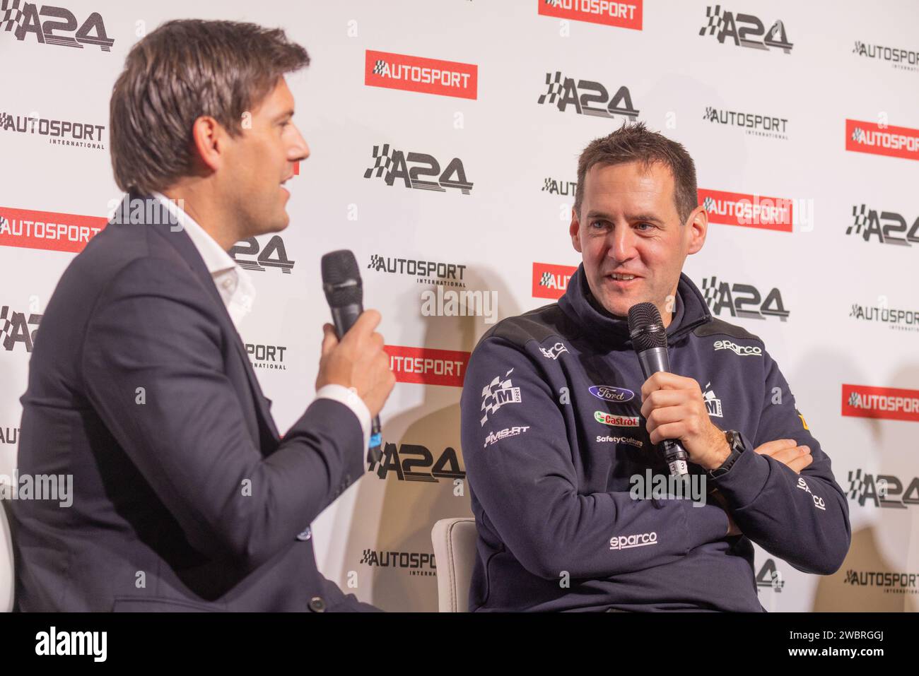 Birmingham, UK. 12 Jan, 2024. The Livery reveal of the M Sport Ltd ...