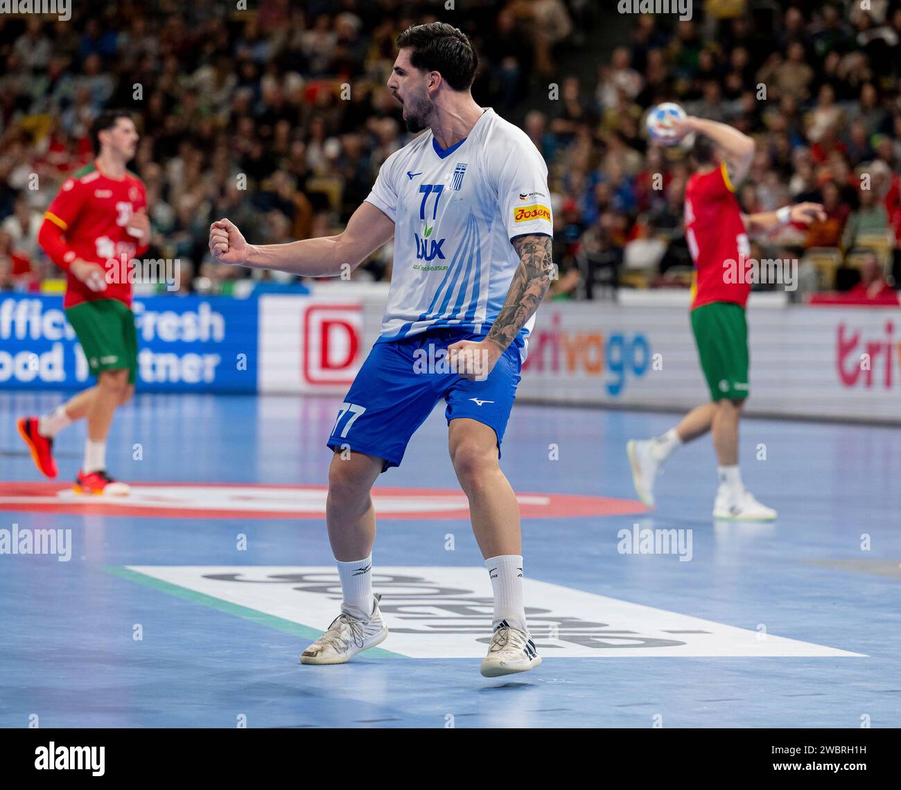 Muenchen, Deutschland. 11th Jan, 2024. Savvas Savvas (Griechenland ...