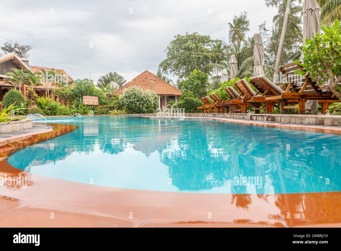 A holiday cottage and pool at Cassia Cottages on Phu Quoc island ...