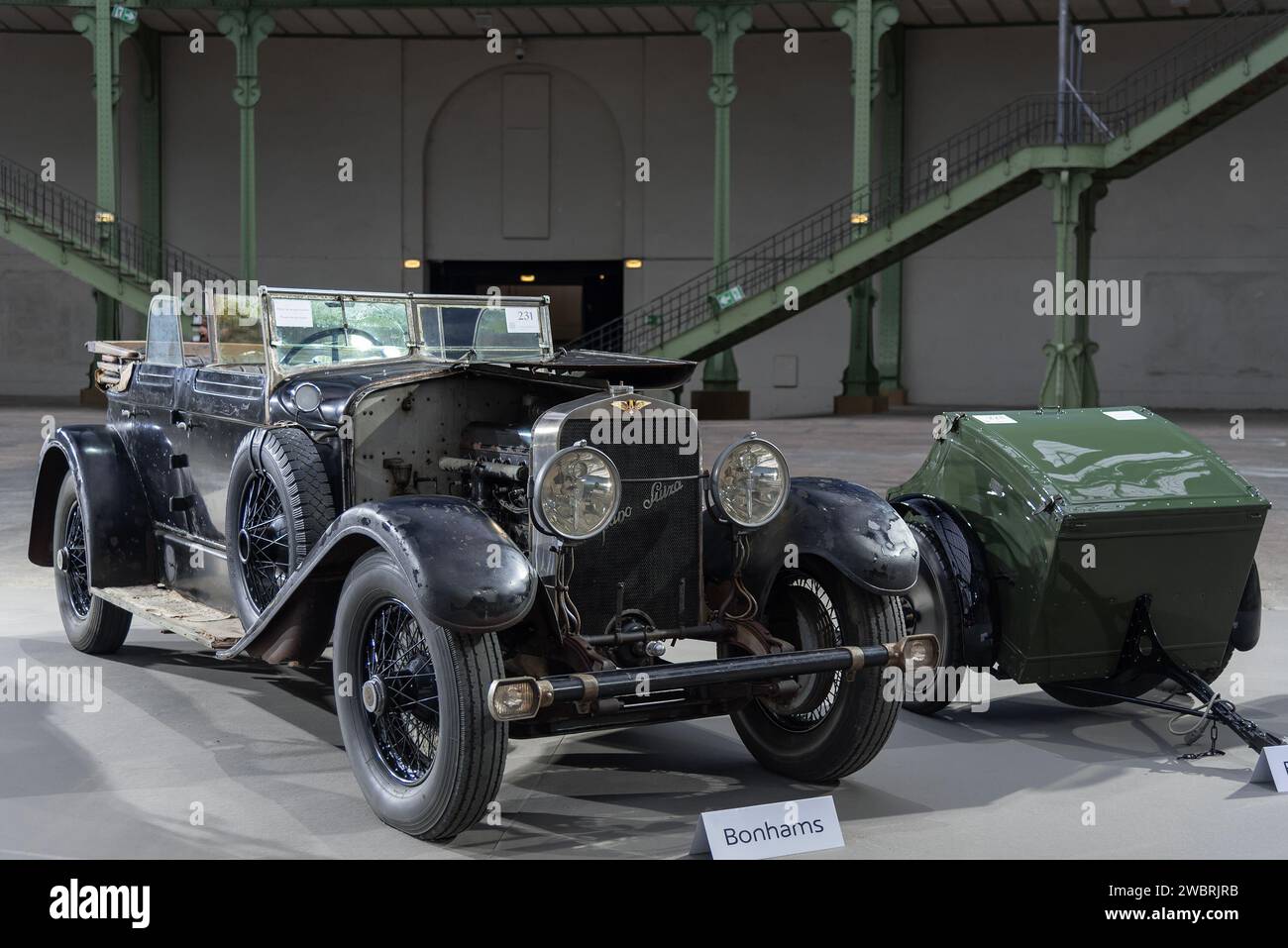 Paris, France - Bonhams 2020 sale at the Grand Palais in Paris. Focus ...