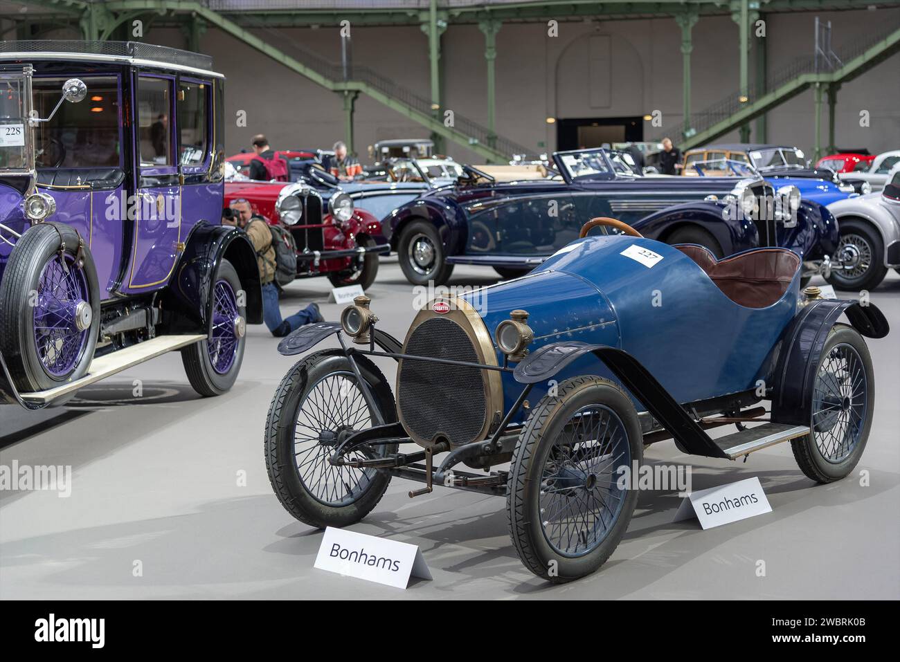 Paris, France - Bonhams 2020 sale at the Grand Palais in Paris. Focus ...