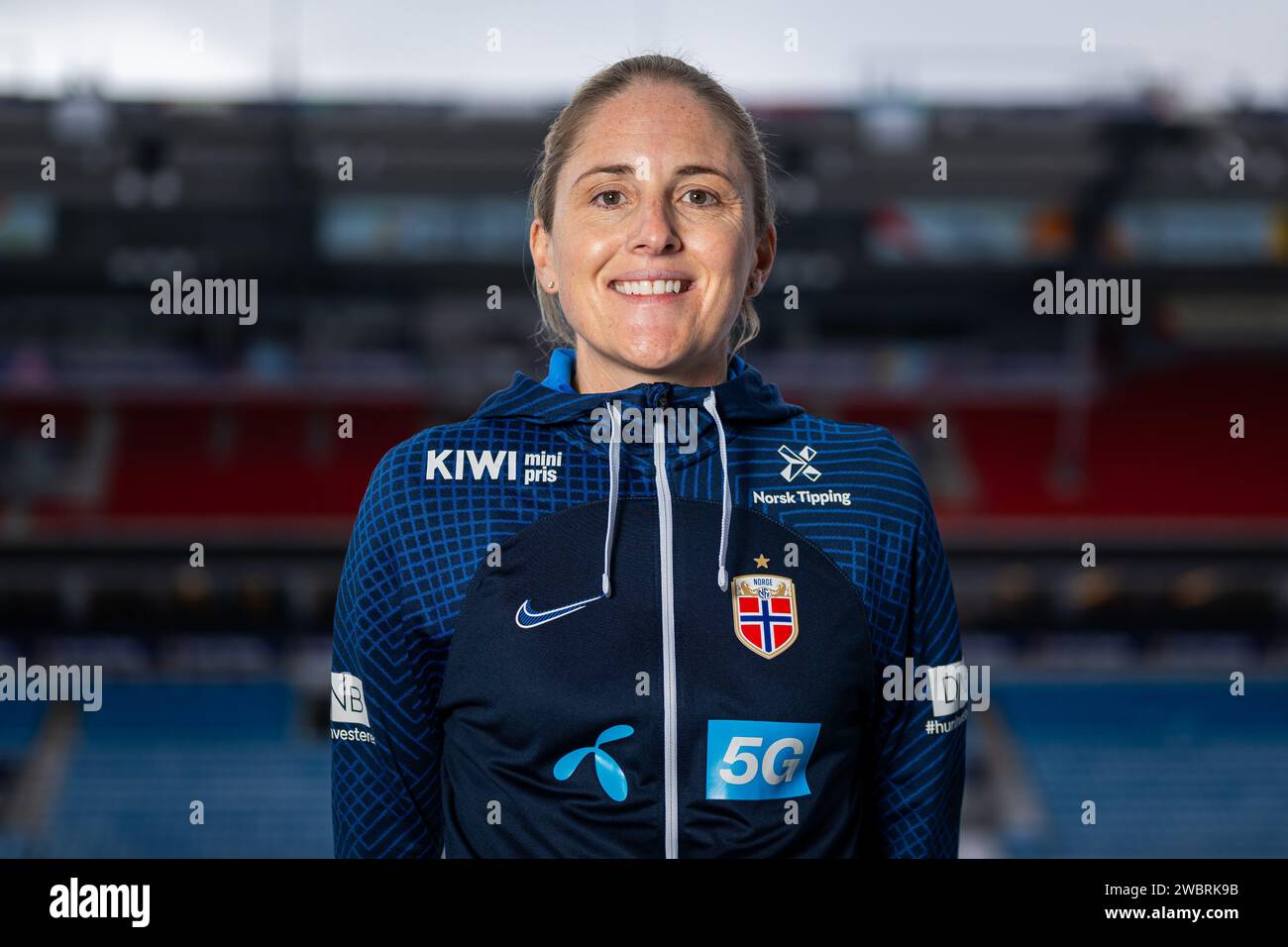 Oslo, Norway. 12th Jan, 2024. 240112 Gemma Grainger poses for a ...