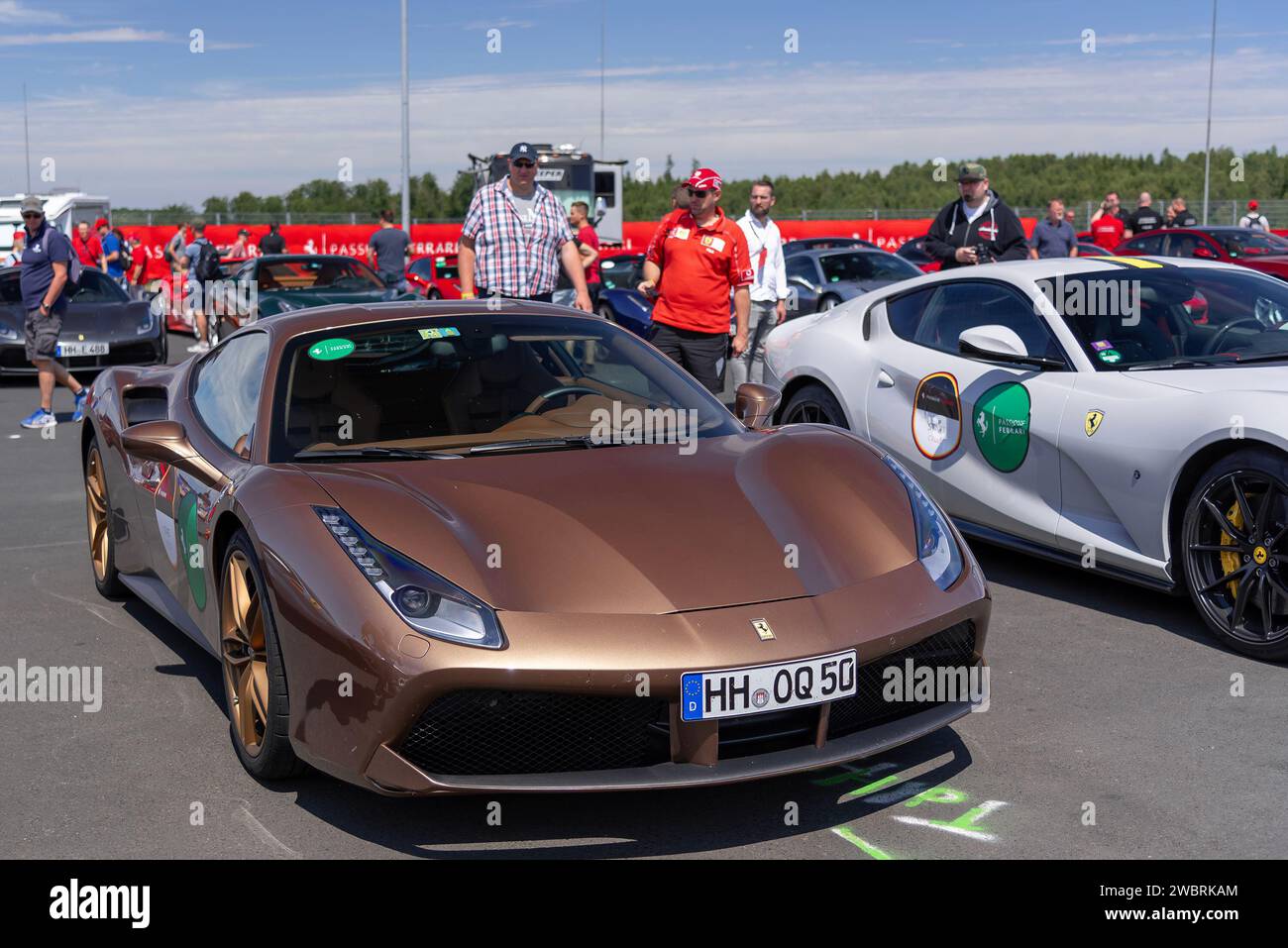 Nürburg, Germany - Nürburgring - FRD round of 2019 Ferrari Challenge ...