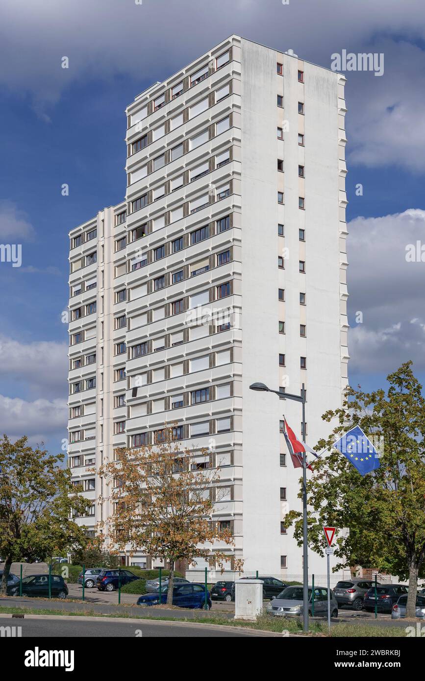 Vandœuvre-lès-Nancy, France - A housing estate in Vandœuvre-lès-Nancy ...