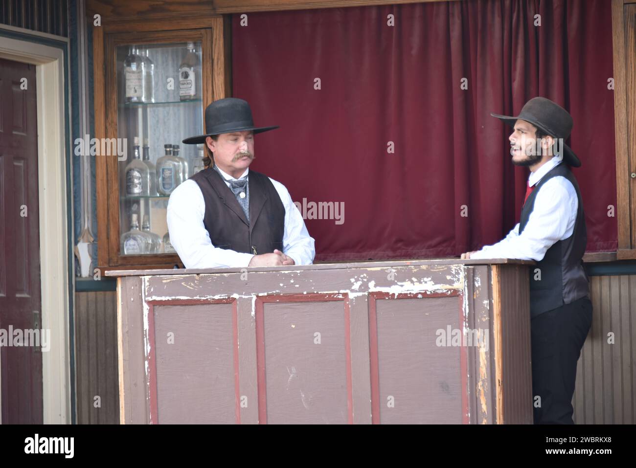 Tombstone, AZ. U.S.A. 12/30/2023. The O.K. Corral Historic Complex ...