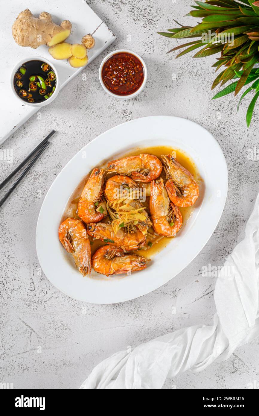 Sauteed king prawn hi-res stock photography and images - Alamy