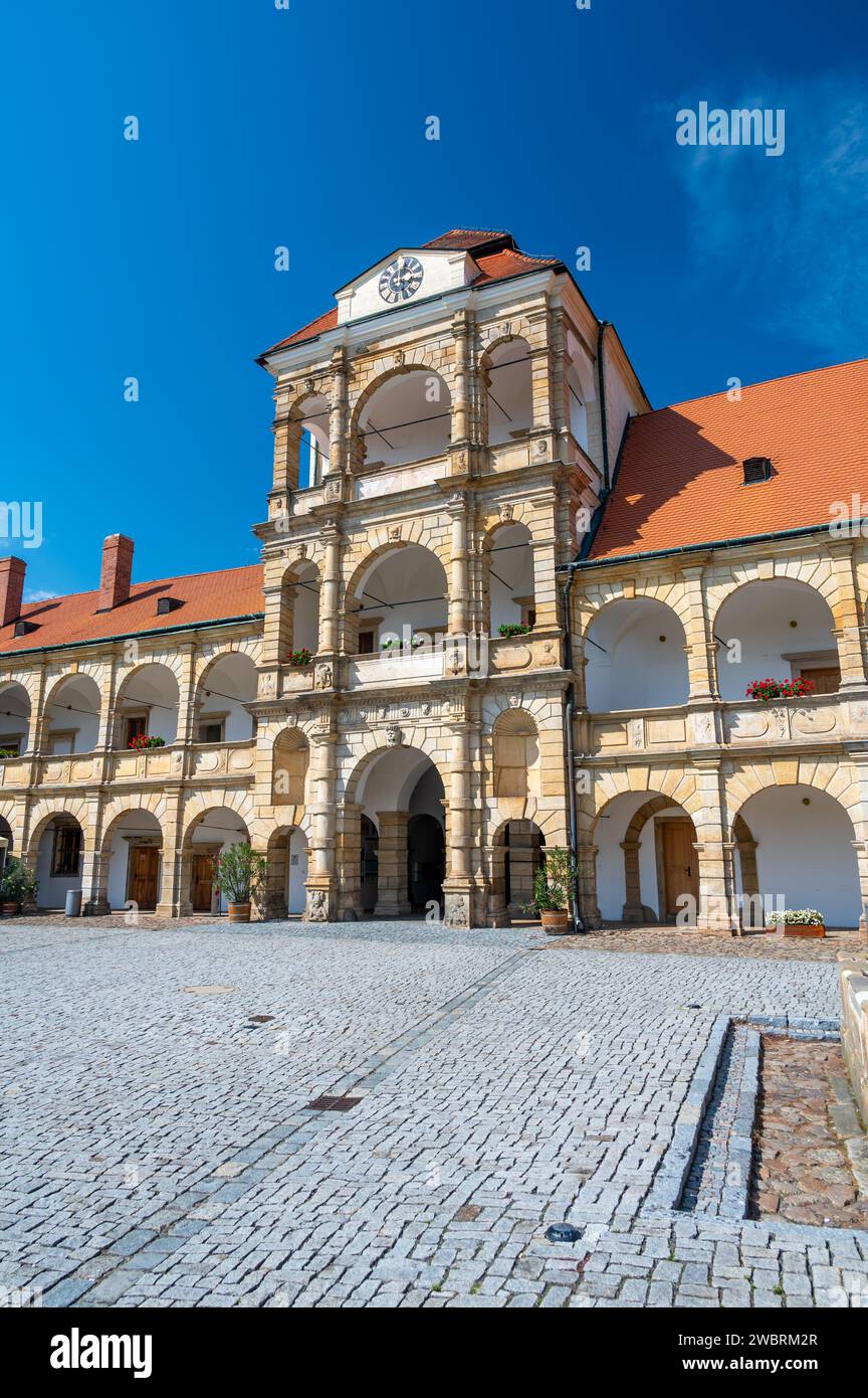 Renaissance castle at Moravian Trebova (Moravska trebova), Czech ...