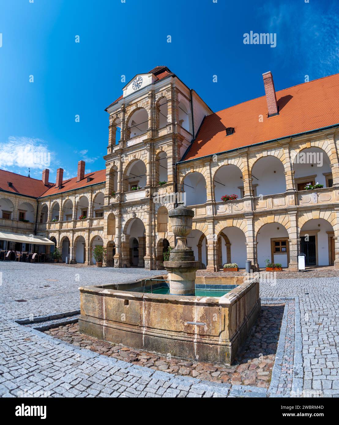 Renaissance castle at Moravian Trebova (Moravska trebova), Czech ...