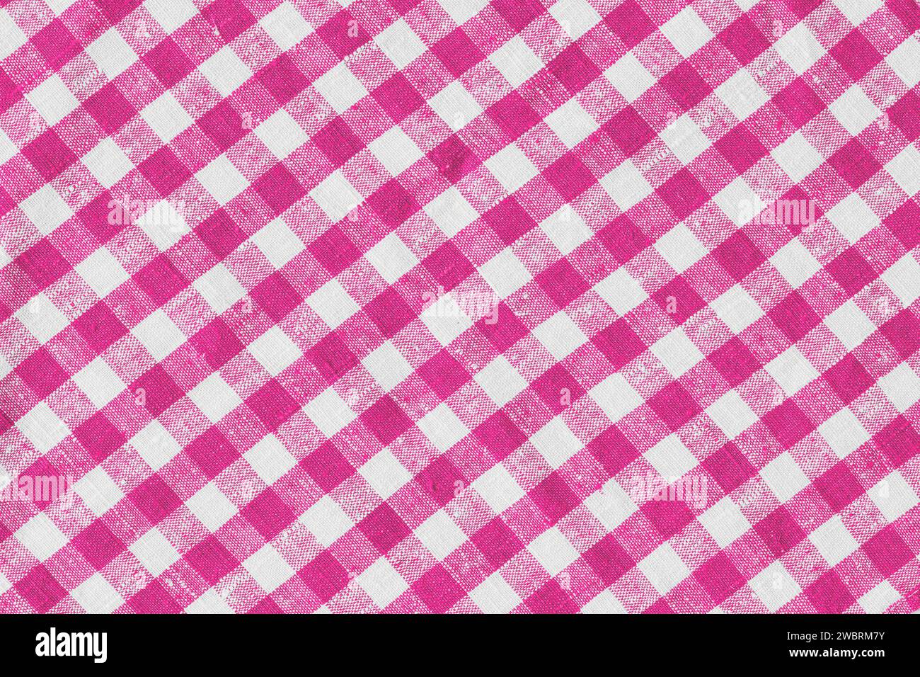 Pink Print Scottish Square Cloth. Gingham Pattern Tartan Checked Plaids ...