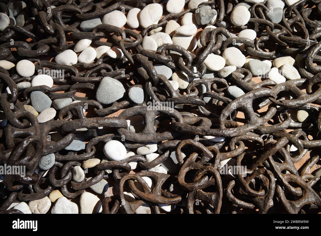 Ancient Chain in Andriake Museum in Demre, Antalya City, Turkiye Stock ...