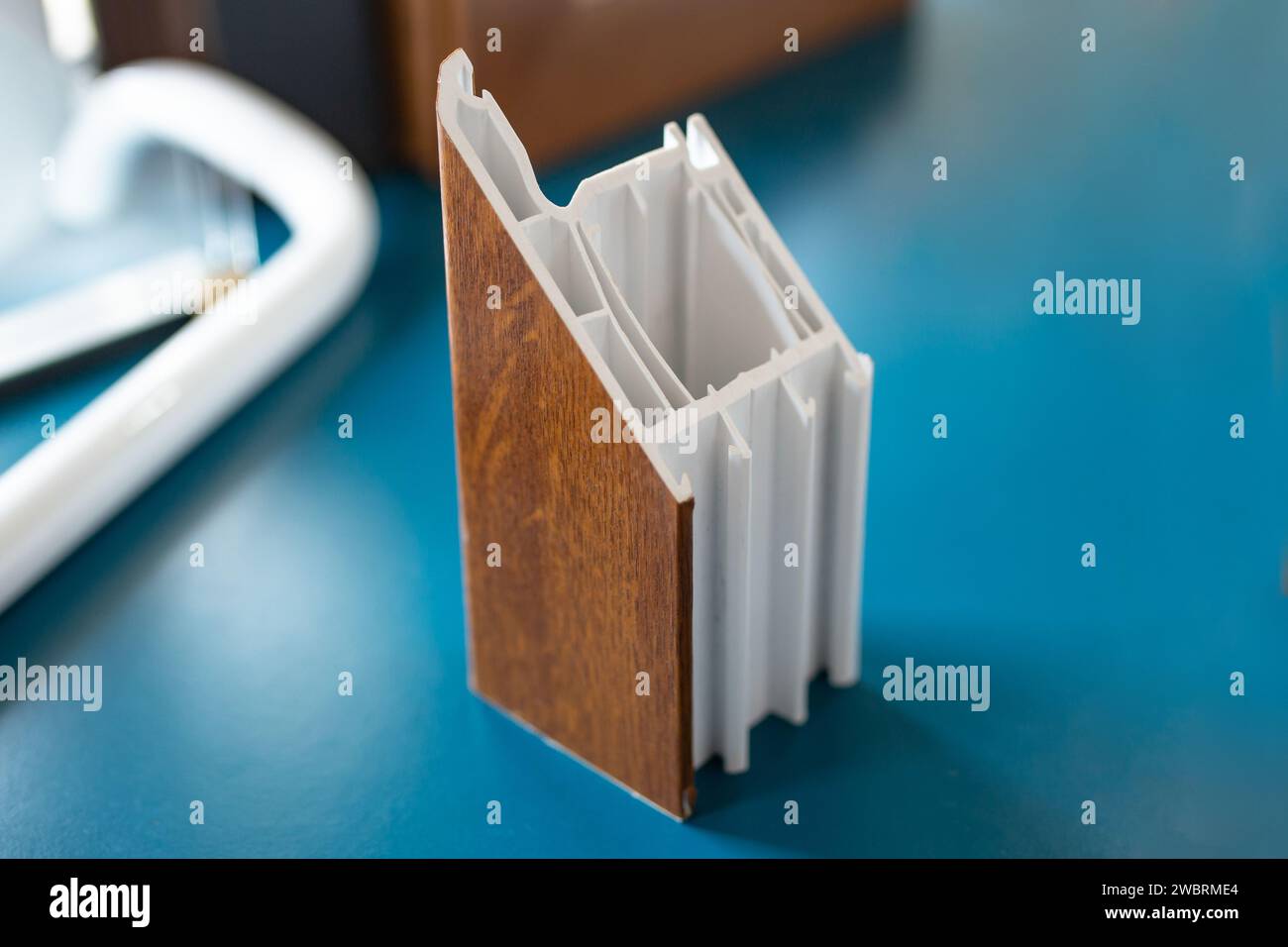 Cross section of pvc profile for window hi-res stock photography and ...