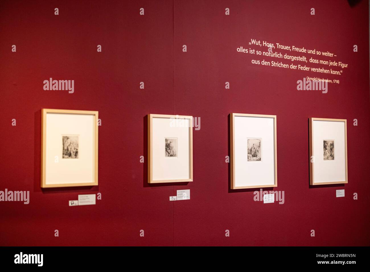 Rembrandt Kunsthaus Apolda 12012024 - Ausstellung Rembrandt Meisterwerke der Radierkunst im ...