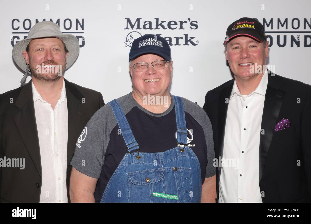 Beverly Hills Ca. 11th Jan, 2024. Jonathan Lundgren, Gabe Brown and ...