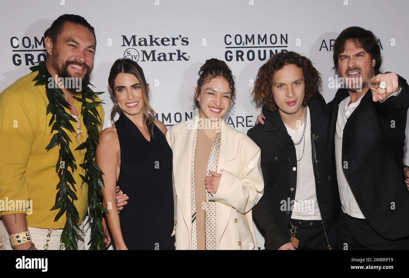 Beverly Hills Ca. 11th Jan, 2024. Jason Momoa, Nikki Reed, Lola Iolani ...