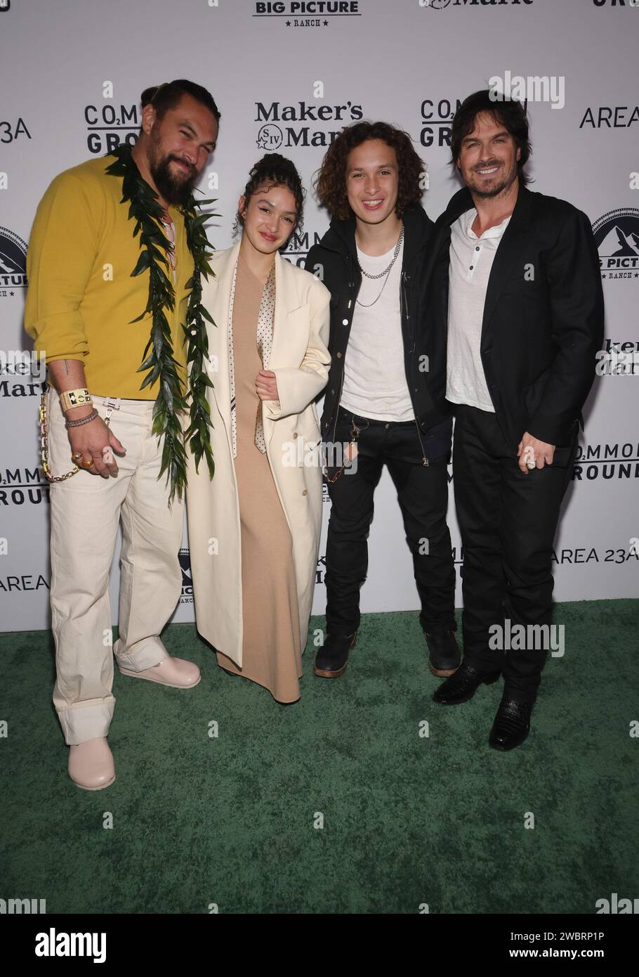 Beverly Hills Ca. 11th Jan, 2024. Jason Momoa, Lola Iolani Momoa, Nakoa ...