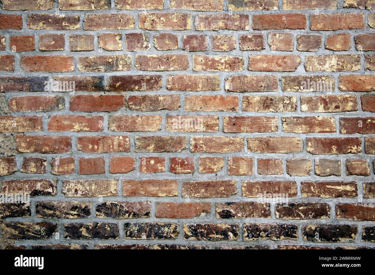 Brick wall pattern background, brick house walls texture close view ...