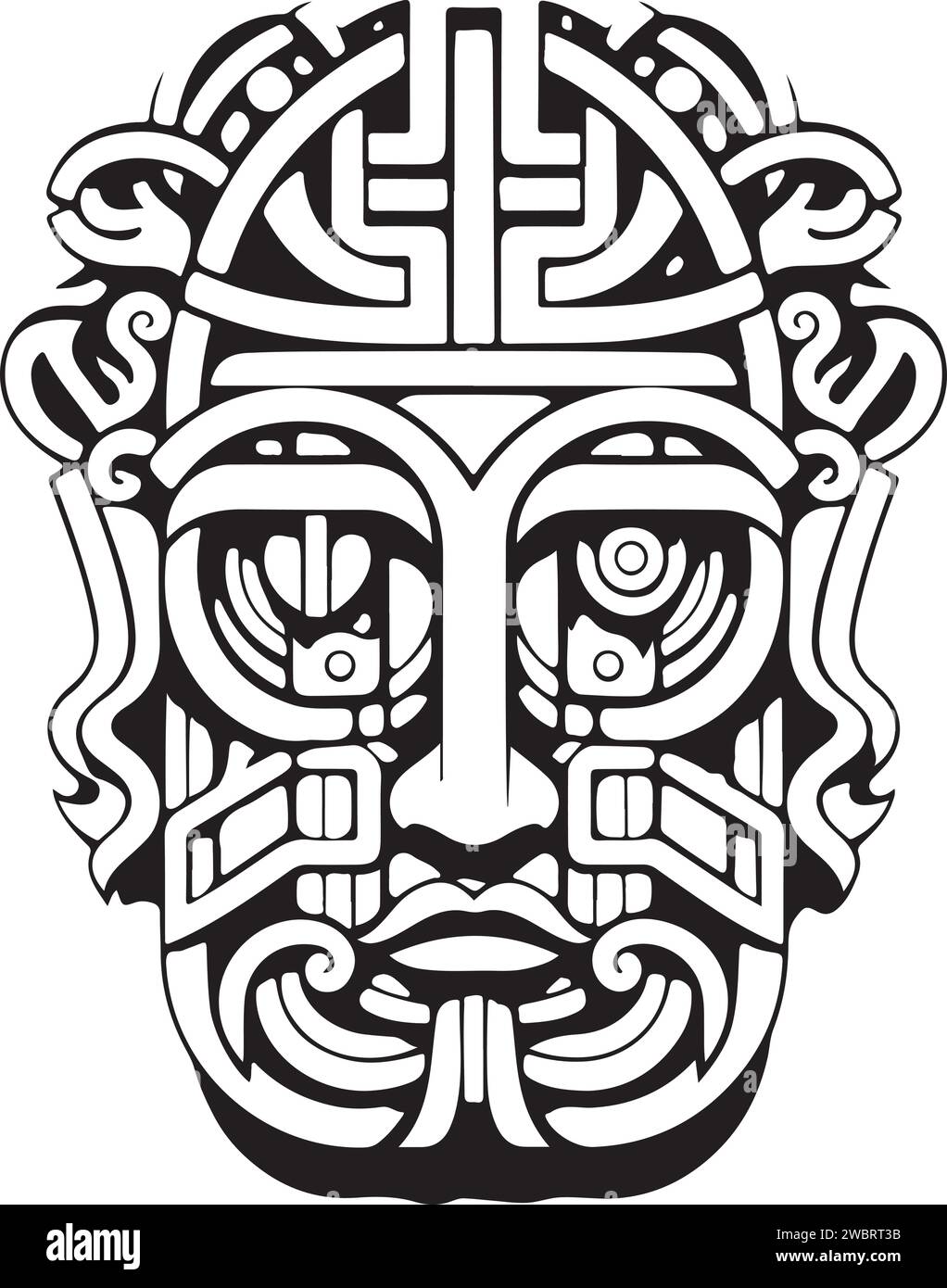 Inca ancient man Black and White Stock Photos & Images - Alamy