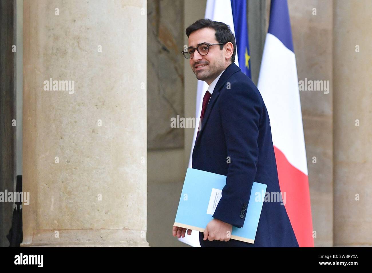 Paris, France. 12th Jan, 2024. French Foreign and European Affairs ...