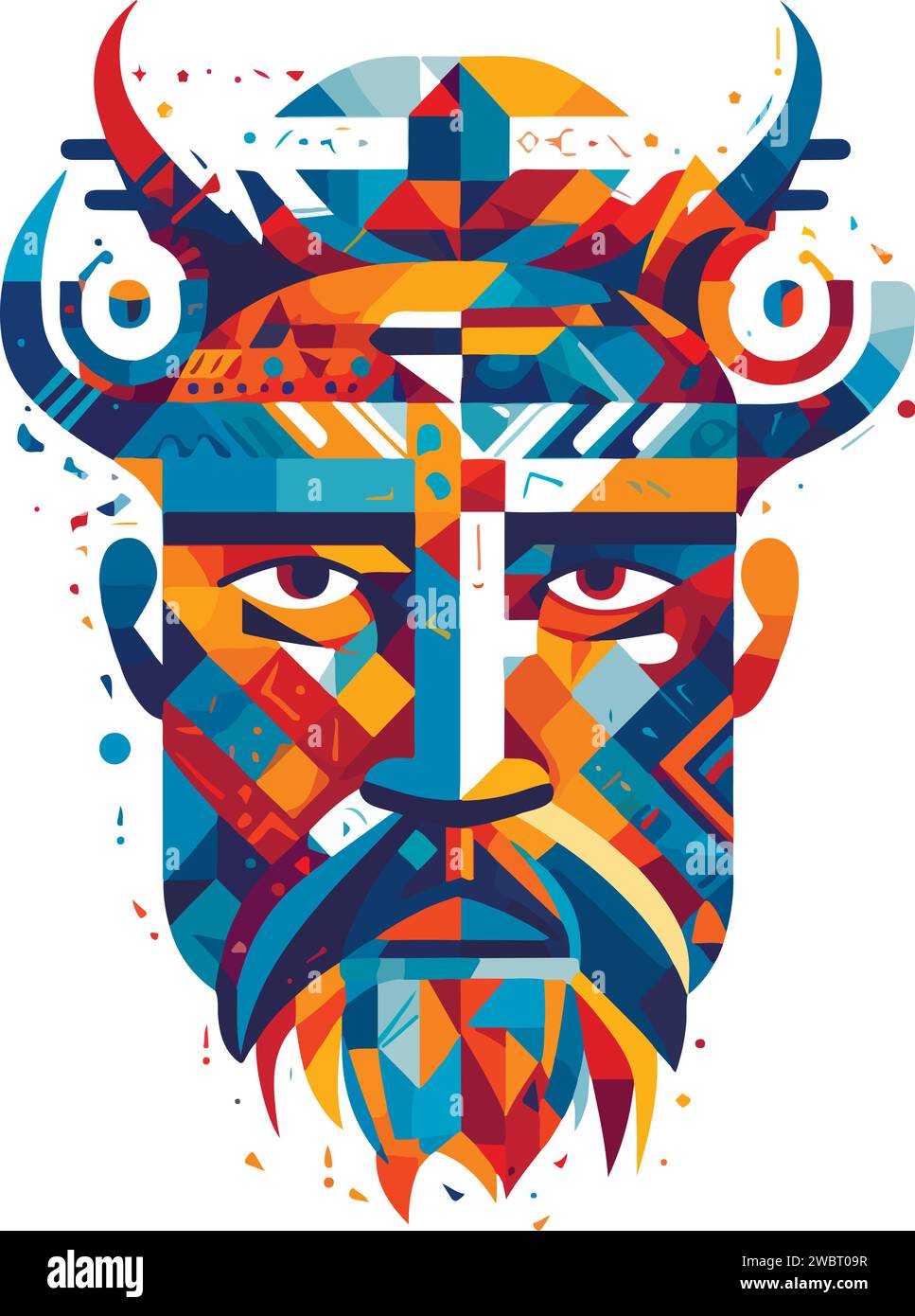 Inca man art Stock Vector Images - Alamy