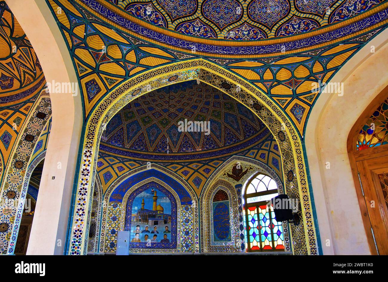 Interior of the Shrine of Hilal ibn Ali (aka Imam Zadeh Mohammad Al ...