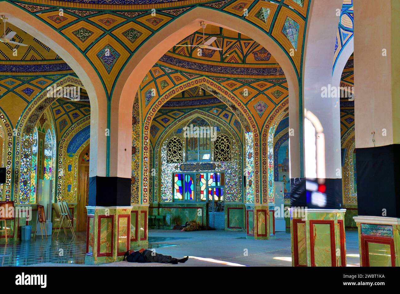 Interior of the Shrine of Hilal ibn Ali (aka Imam Zadeh Mohammad Al ...