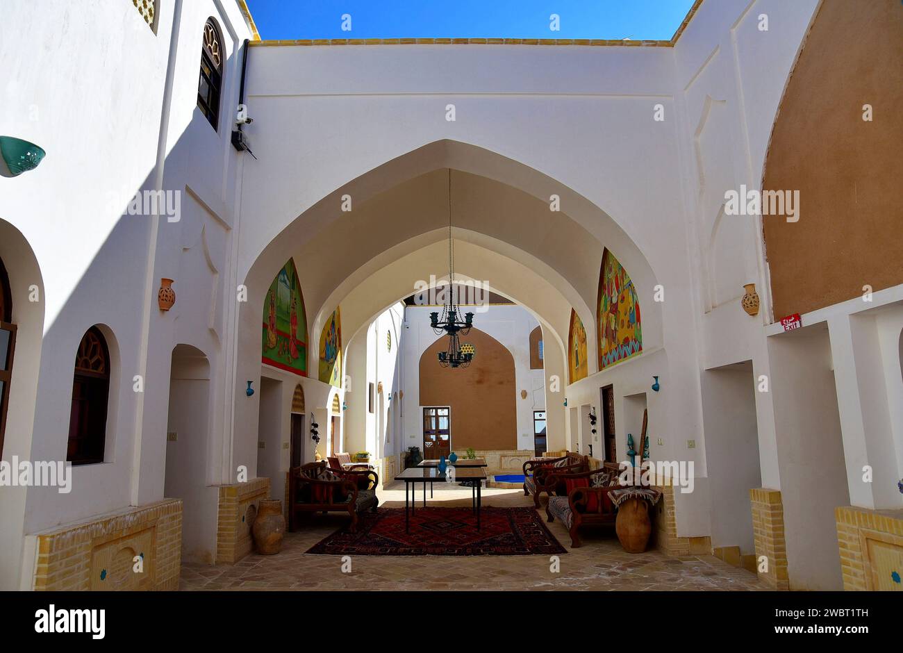 Negin Traditional Hotel is the largest traditional hotel in Kashan ...