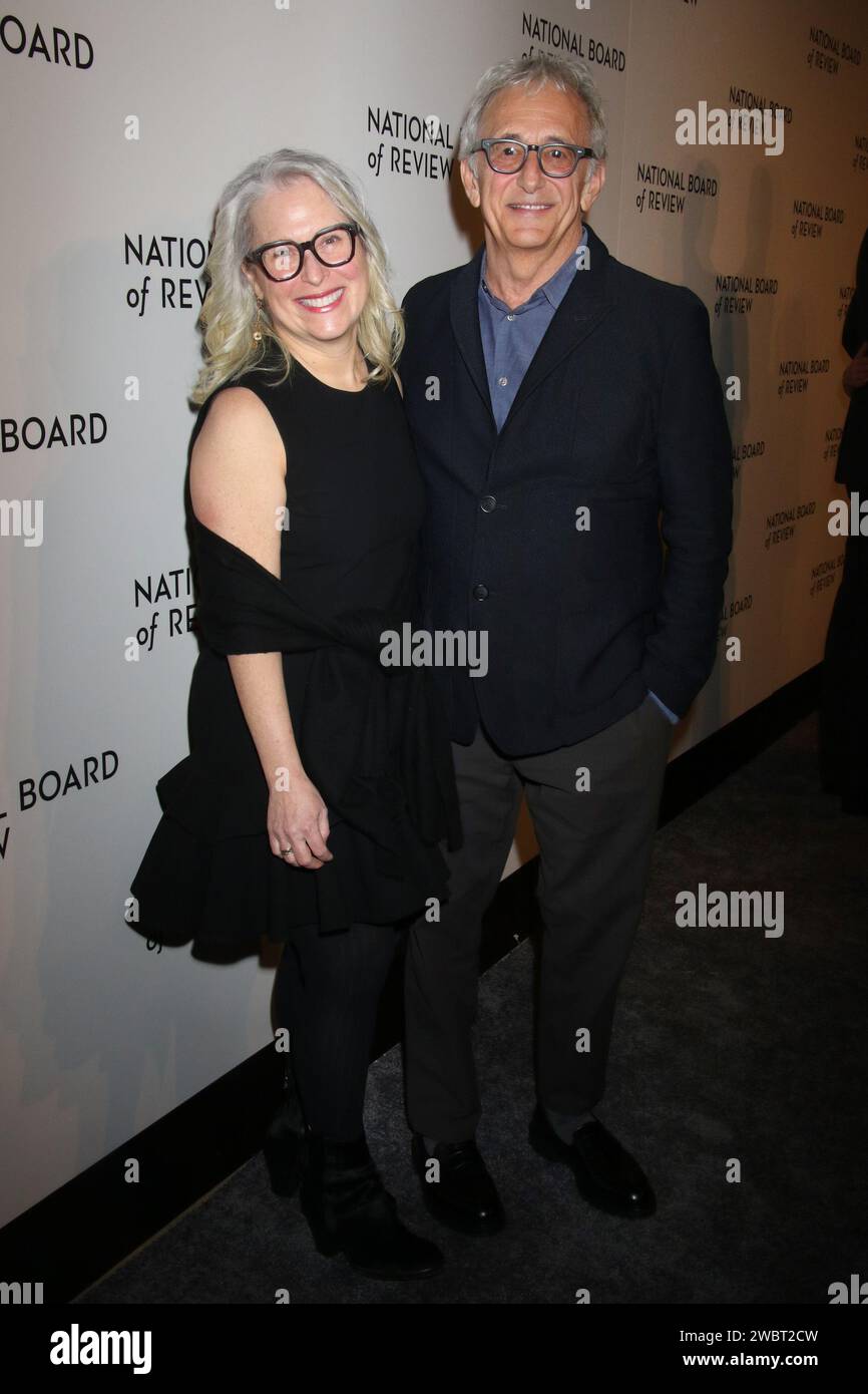 New York, NY, USA. 11th Jan, 2024. Liz Manne and Fred Berner at the ...