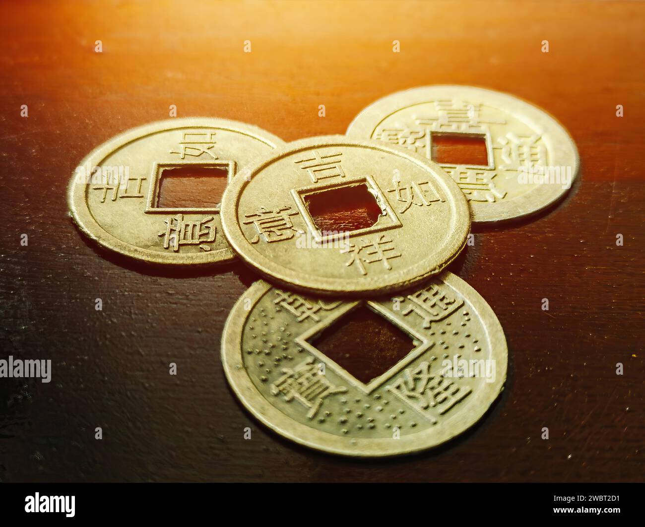 Chinese currency coins hi-res stock photography and images - Alamy