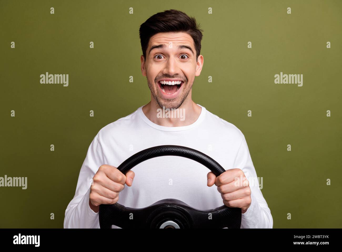 Driving test road simulator hi-res stock photography and images - Alamy
