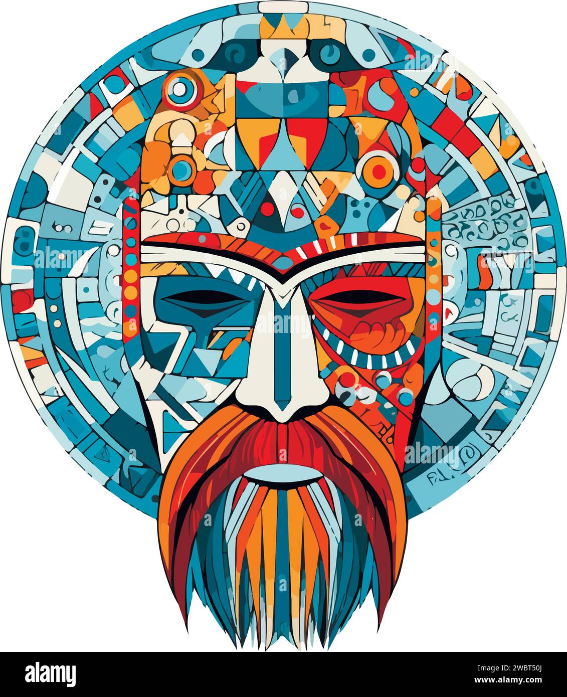 Inca man art Stock Vector Images - Alamy