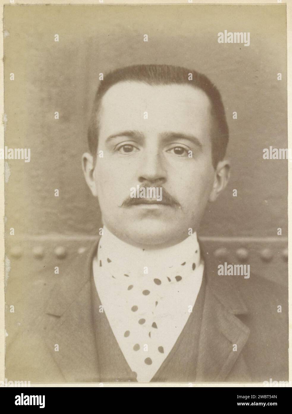 Portrait of a French man with a dotted tie, c. 1900 - c. 1910 ...