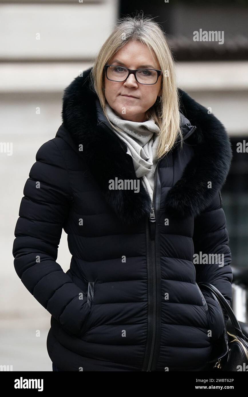 Former subpostmistress Janet Skinner leaves Aldwych House, central ...