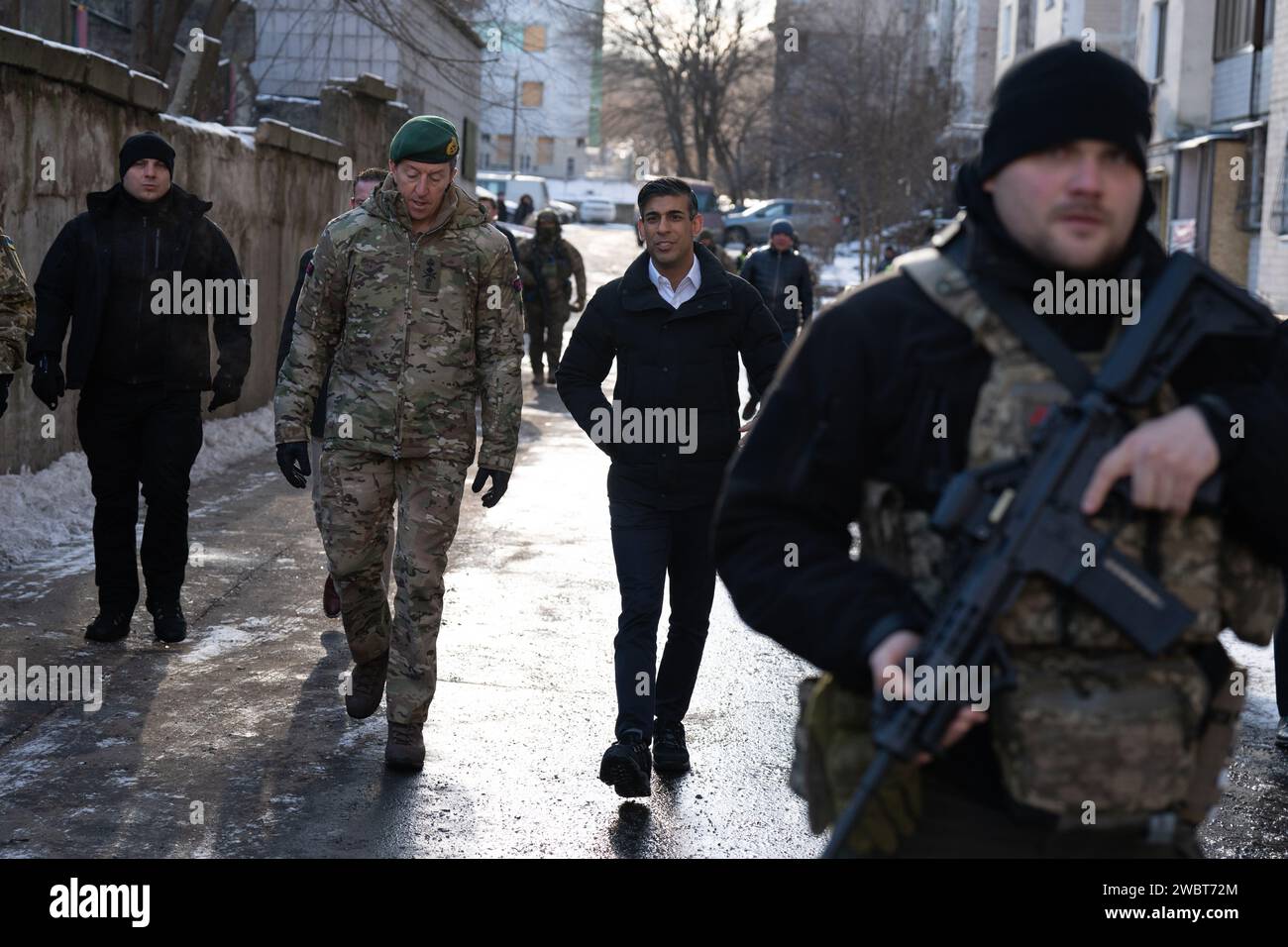 Prime Minister Rishi Sunak and Vice Chief of the Defence Staff, Major ...