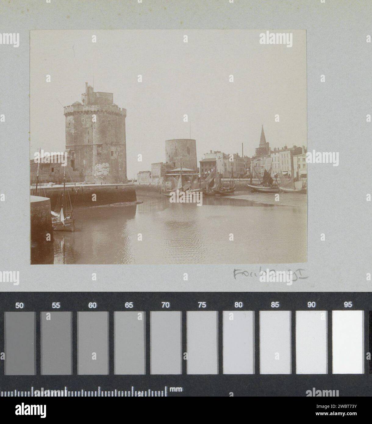 Harbor entrance of La Rochelle with the Tour Saint-Nicolas on the left ...