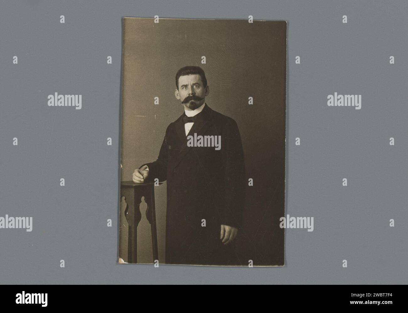 Portrait of an unknown man, Anonymous, c. 1912 - c. 1918 baryta paper ...