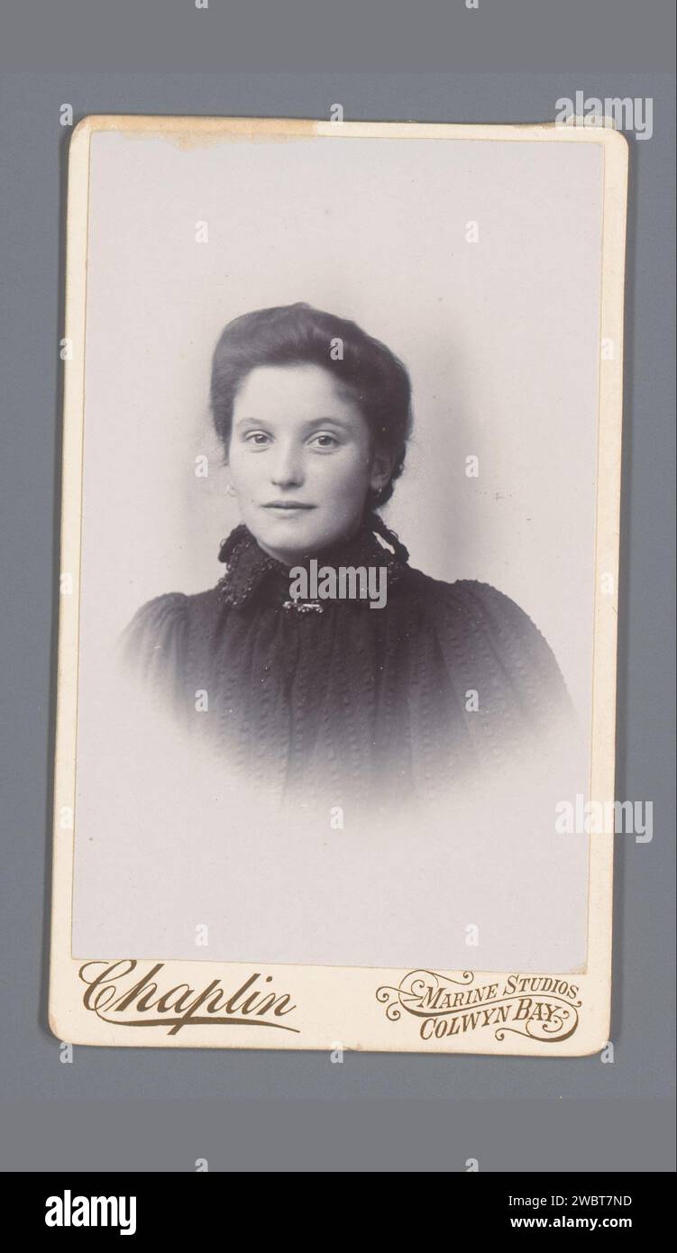 Portrait of an unknown woman, C.R. Chaplin, 1895 - 1915 Photograph ...