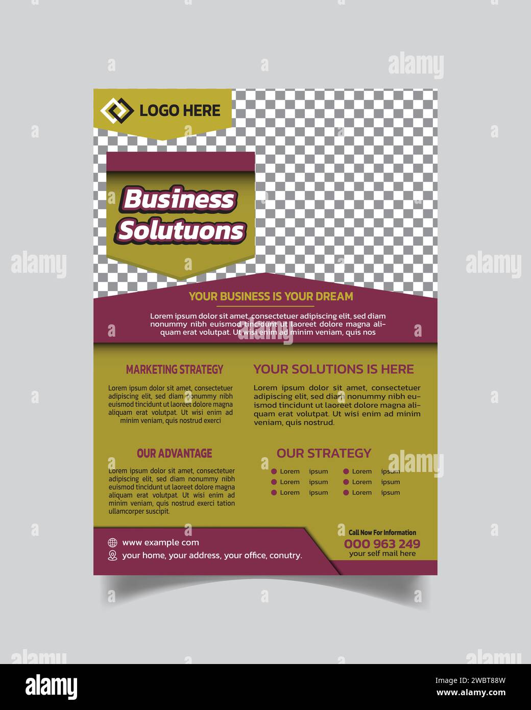 Corporate Modern Business Flyer and Luxury Agency Leaflet Business ...