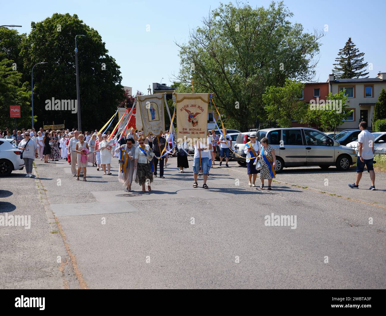 Corpus Christi Catholic holiday in middle Europe. Gdansk, Poland Stock ...