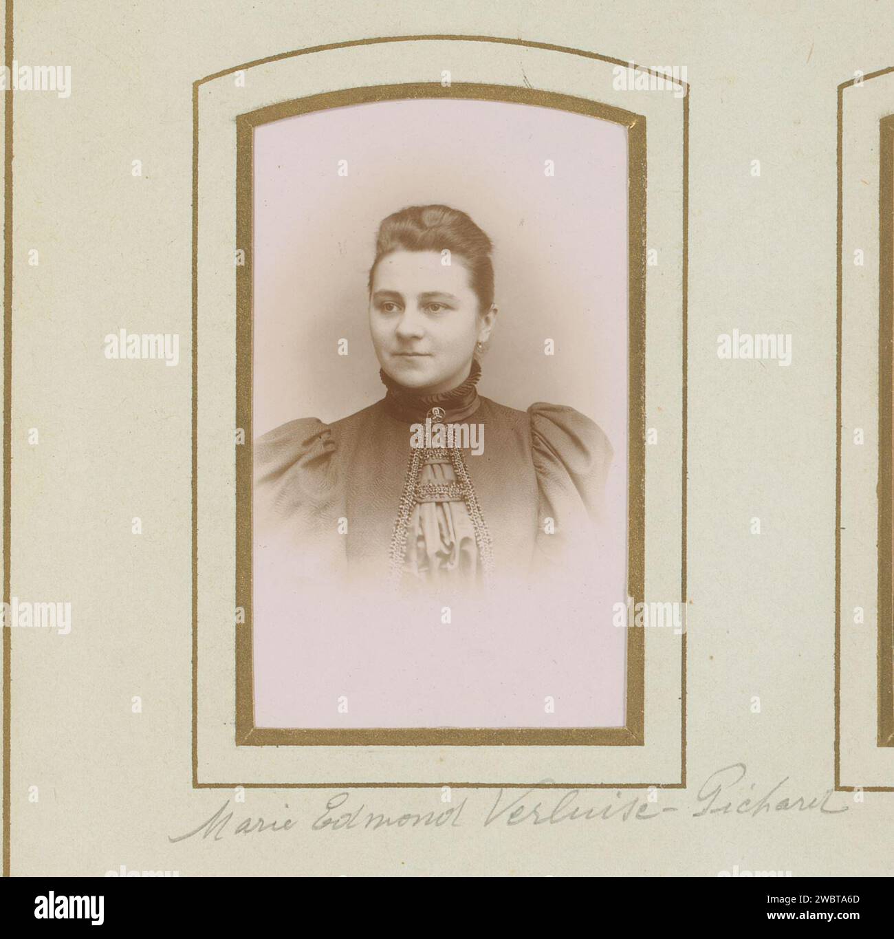 Portrait of Marie Edmond Verluise -Richard, Léon Langlois, 1880 - 1920 ...