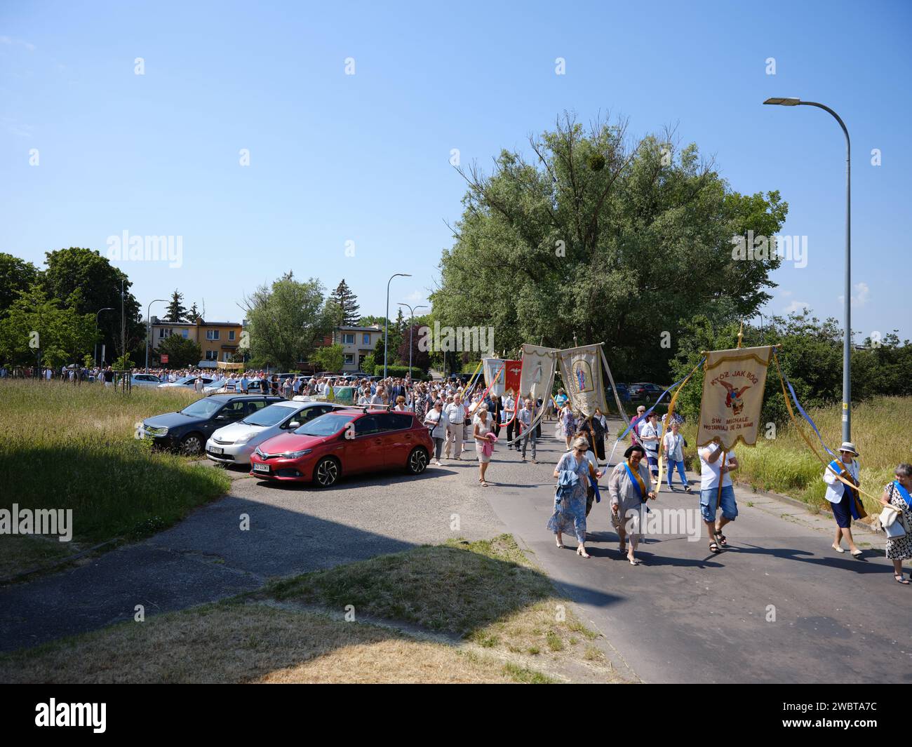 Corpus Christi Catholic holiday in middle Europe. Gdansk, Poland Stock ...
