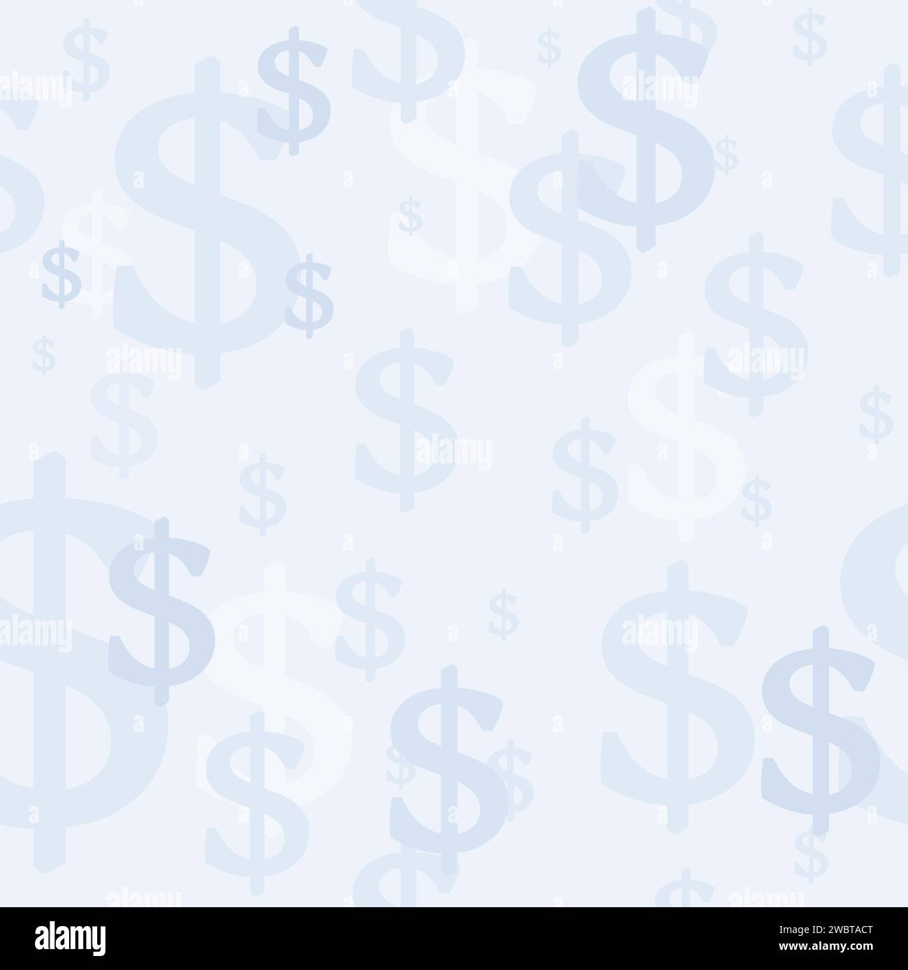 Shopping deal content background. Seamless vector dollar sign texture ...