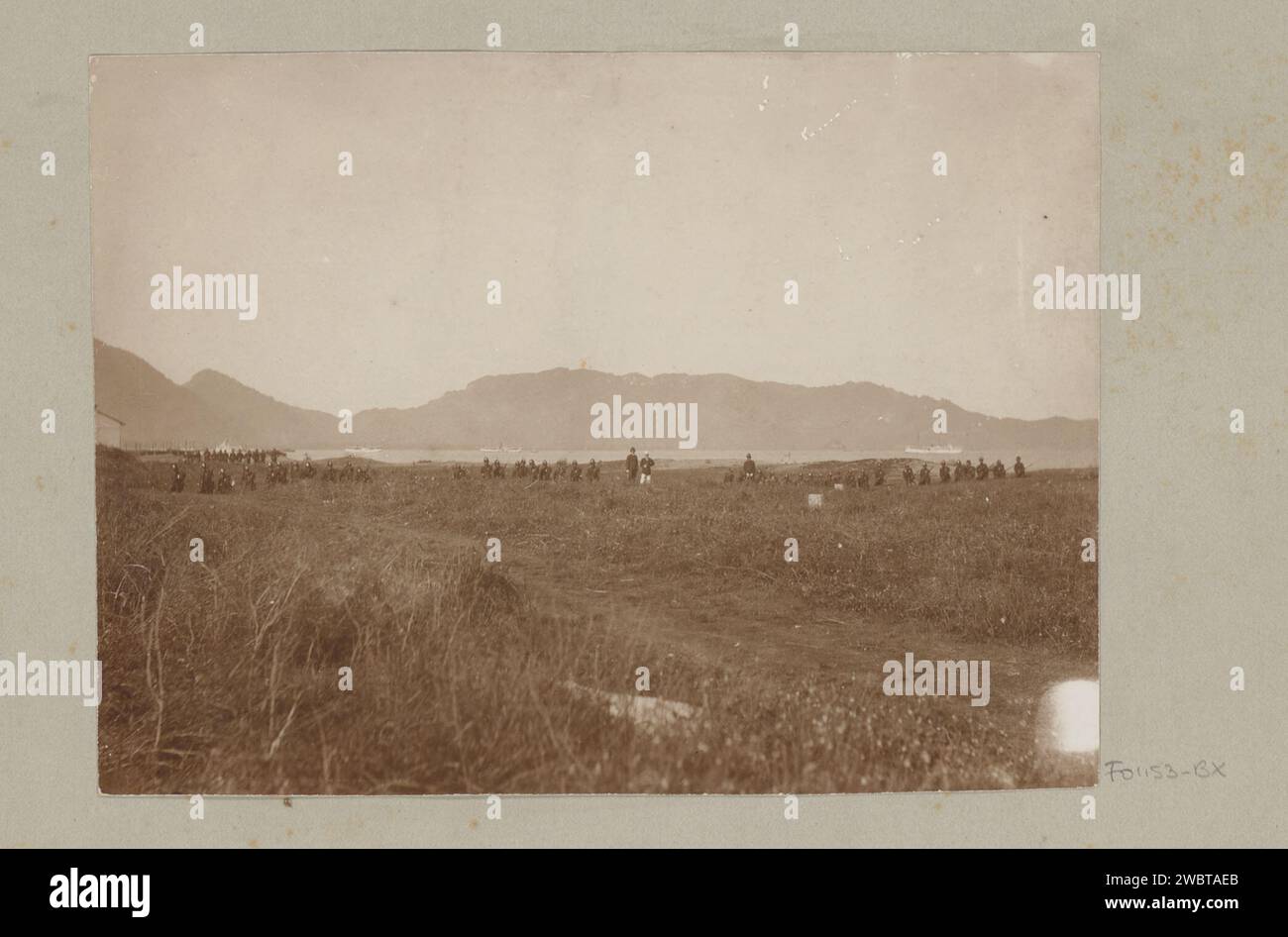 Soldiers in the field, Anonymous, c. 1880 - c. 1900 photograph This ...