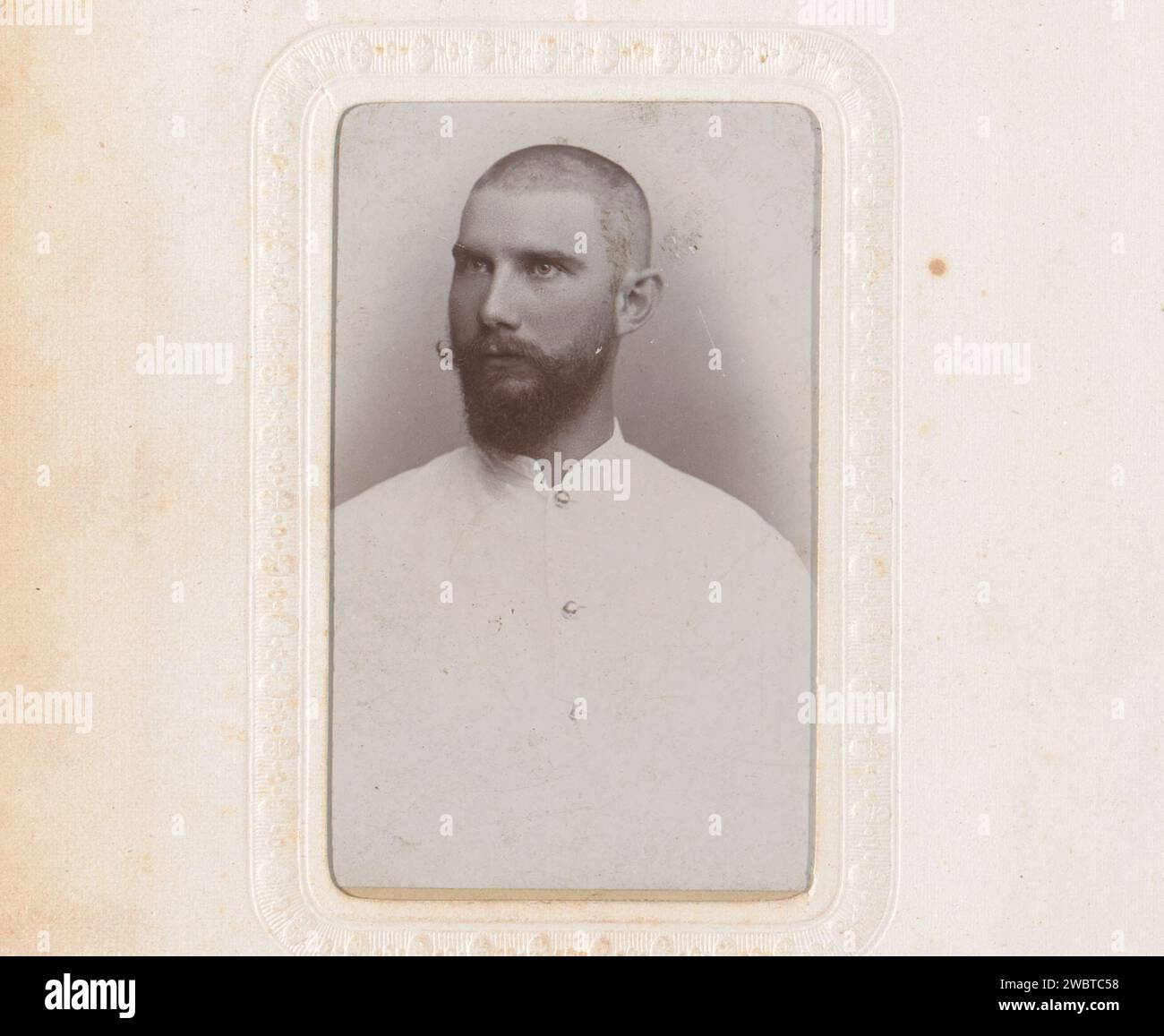 Portrait of a man with mustache and beard, anonymous, 1880 - 1920 ...