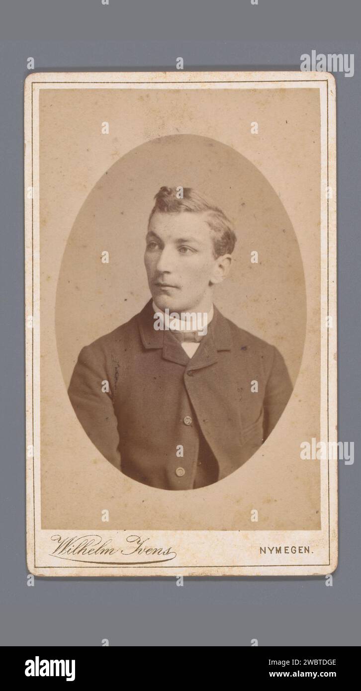 Portrait of an unknown man, referred to as Jan Willem Langeler, Wilhelm ...