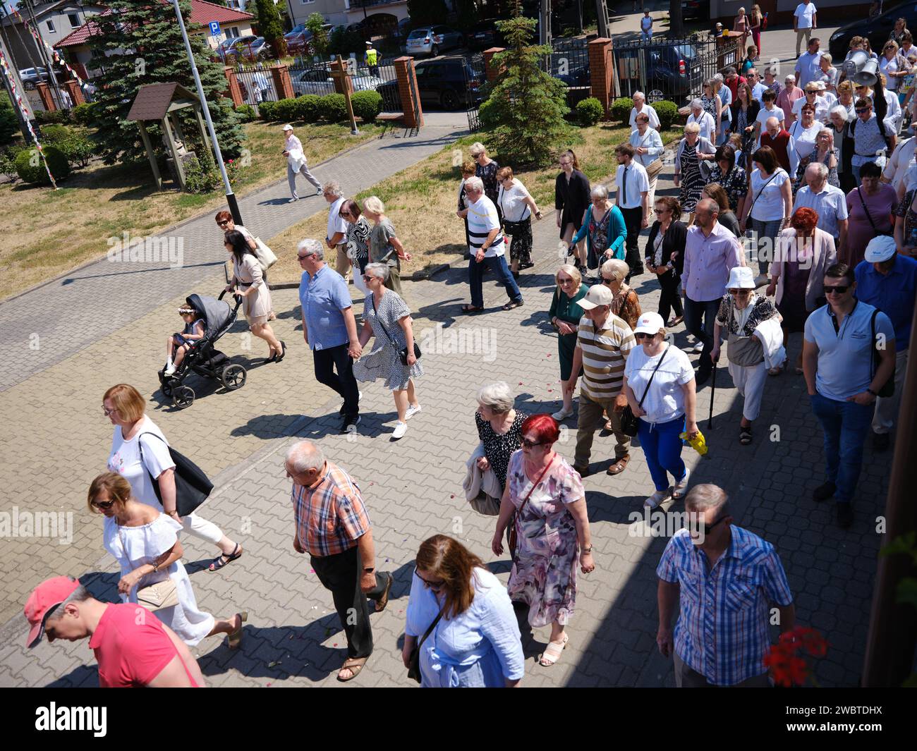 Corpus Christi Catholic holiday in middle Europe. Gdansk, Poland Stock ...