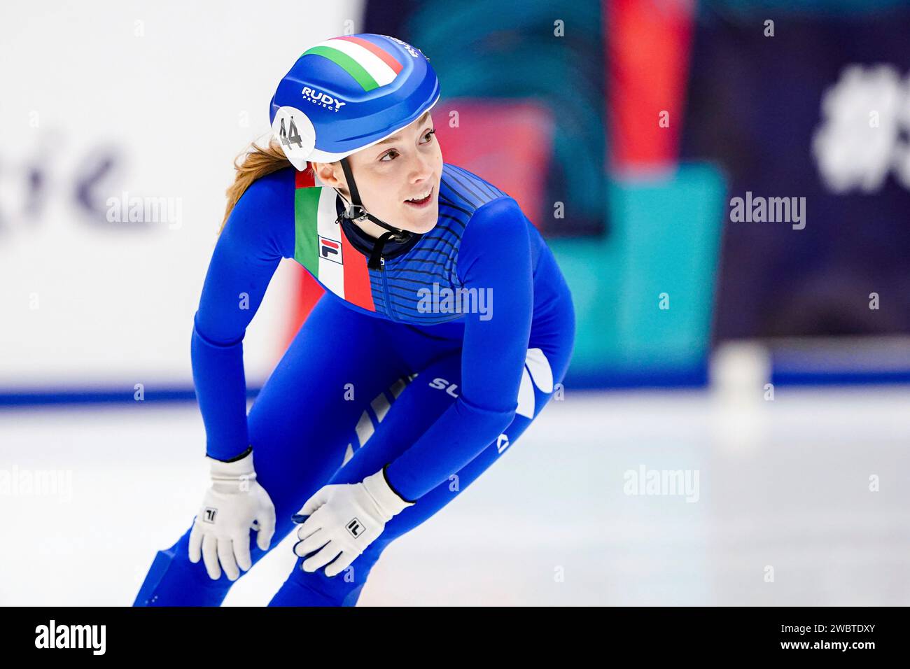 Gdansk, Poland. 12th Jan, 2024. GDANSK, POLAND - JANUARY 12: Gloria ...