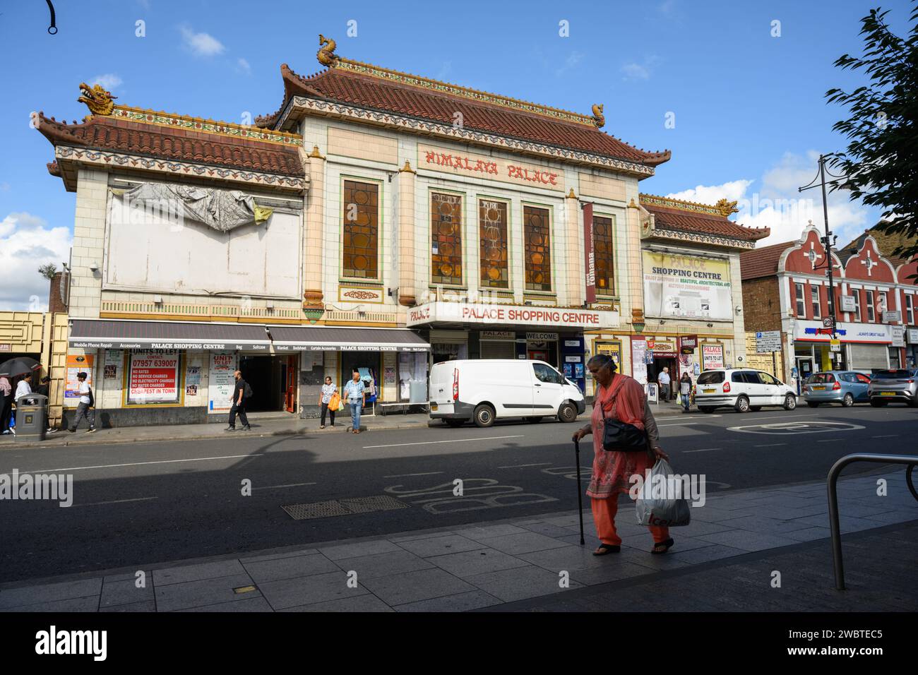 29th August, 2022: Southall, in the borough of Ealing in West London ...