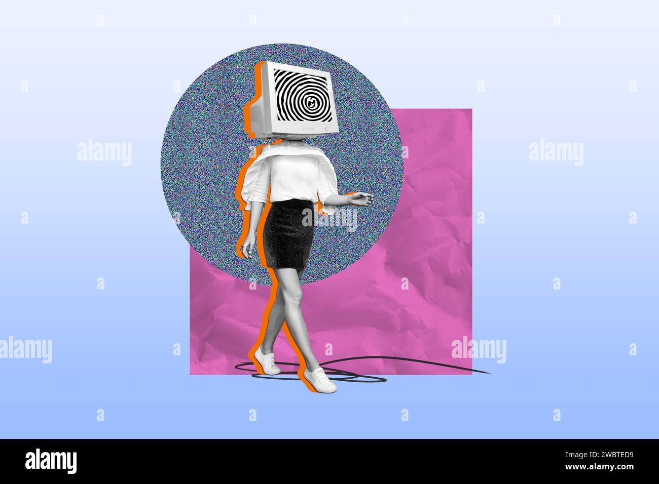 Visual narrative collage hi-res stock photography and images - Alamy