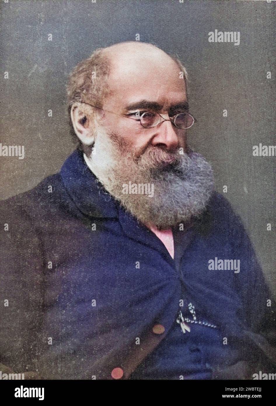 "Anthony Trollope, 1815-1882, englischer Schriftsteller, Illustration ...